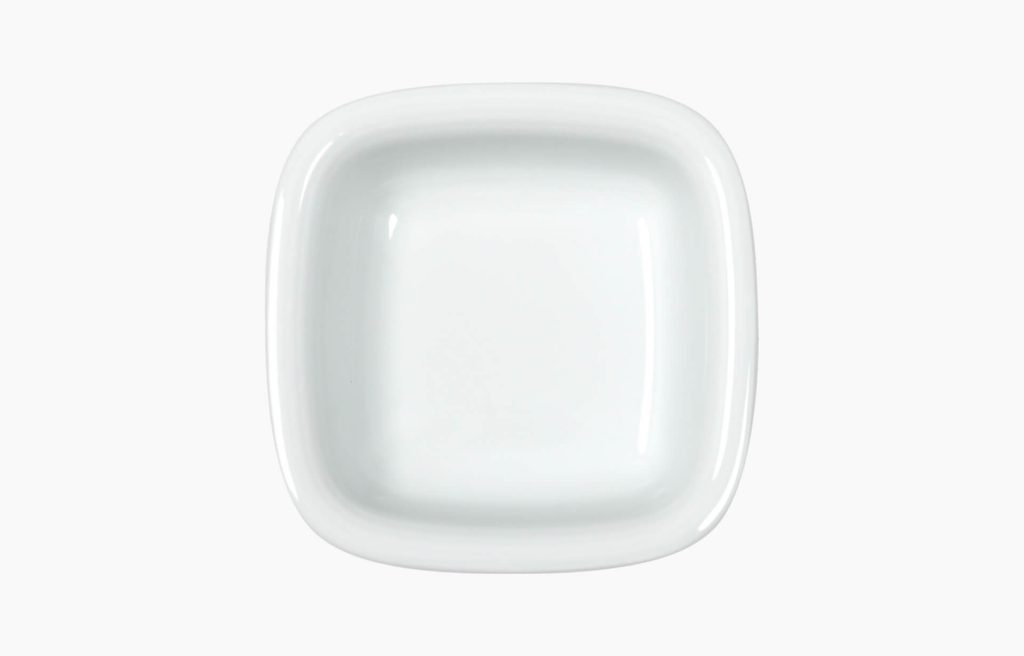 Square Deep Plate 18cm - Costa Verde